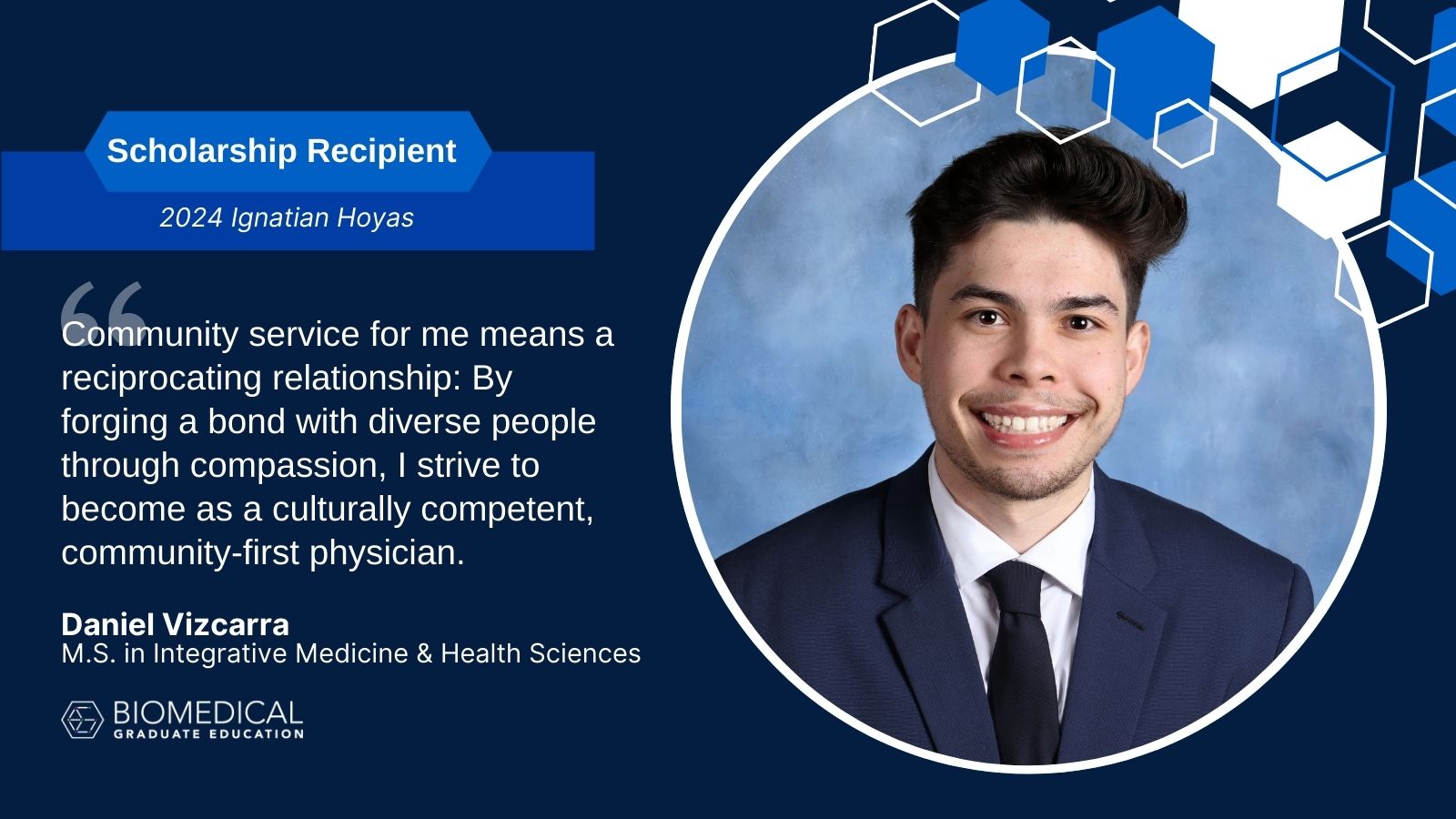 Daniel Vizcarra | Biomedical Graduate Education | Georgetown University