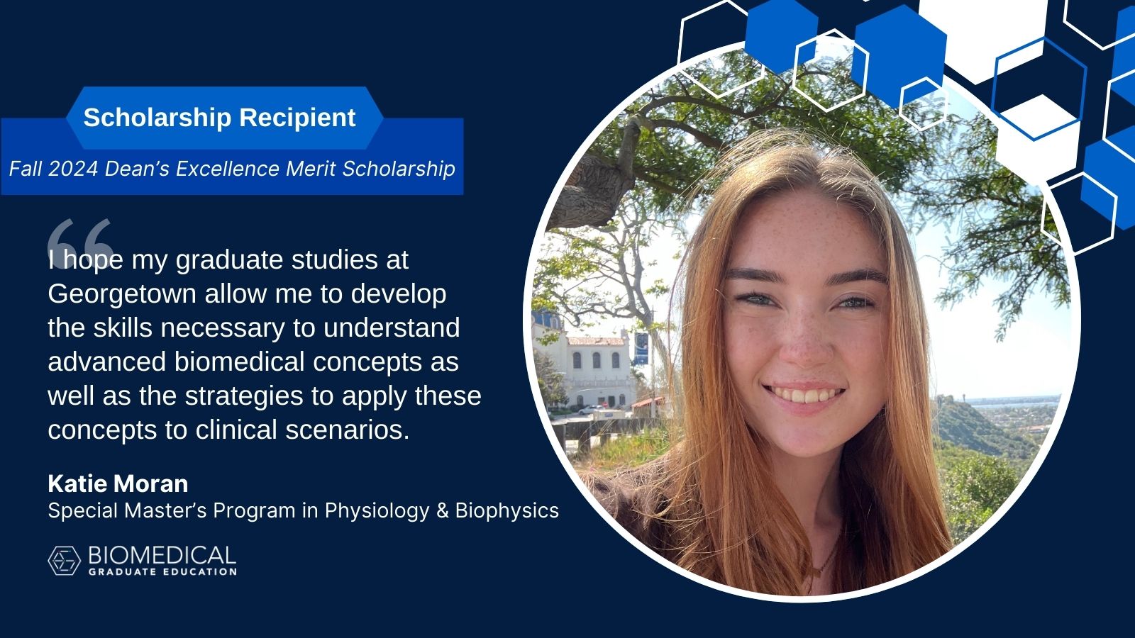 Katie Moran | Biomedical Graduate Education | Georgetown University