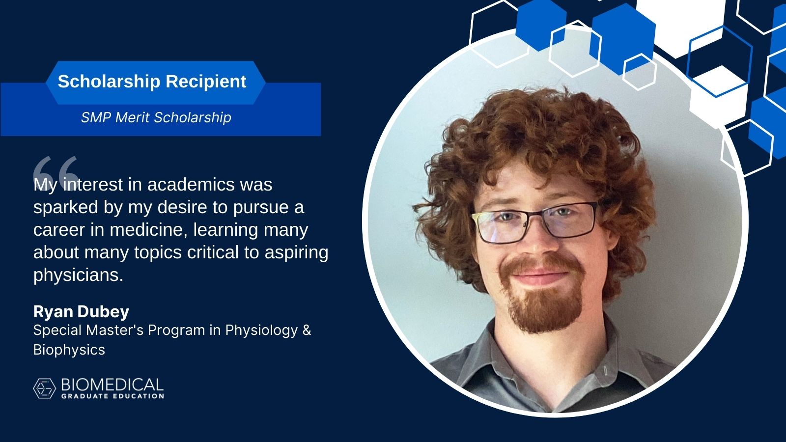 Ryan Dubey | Biomedical Graduate Education | Georgetown University